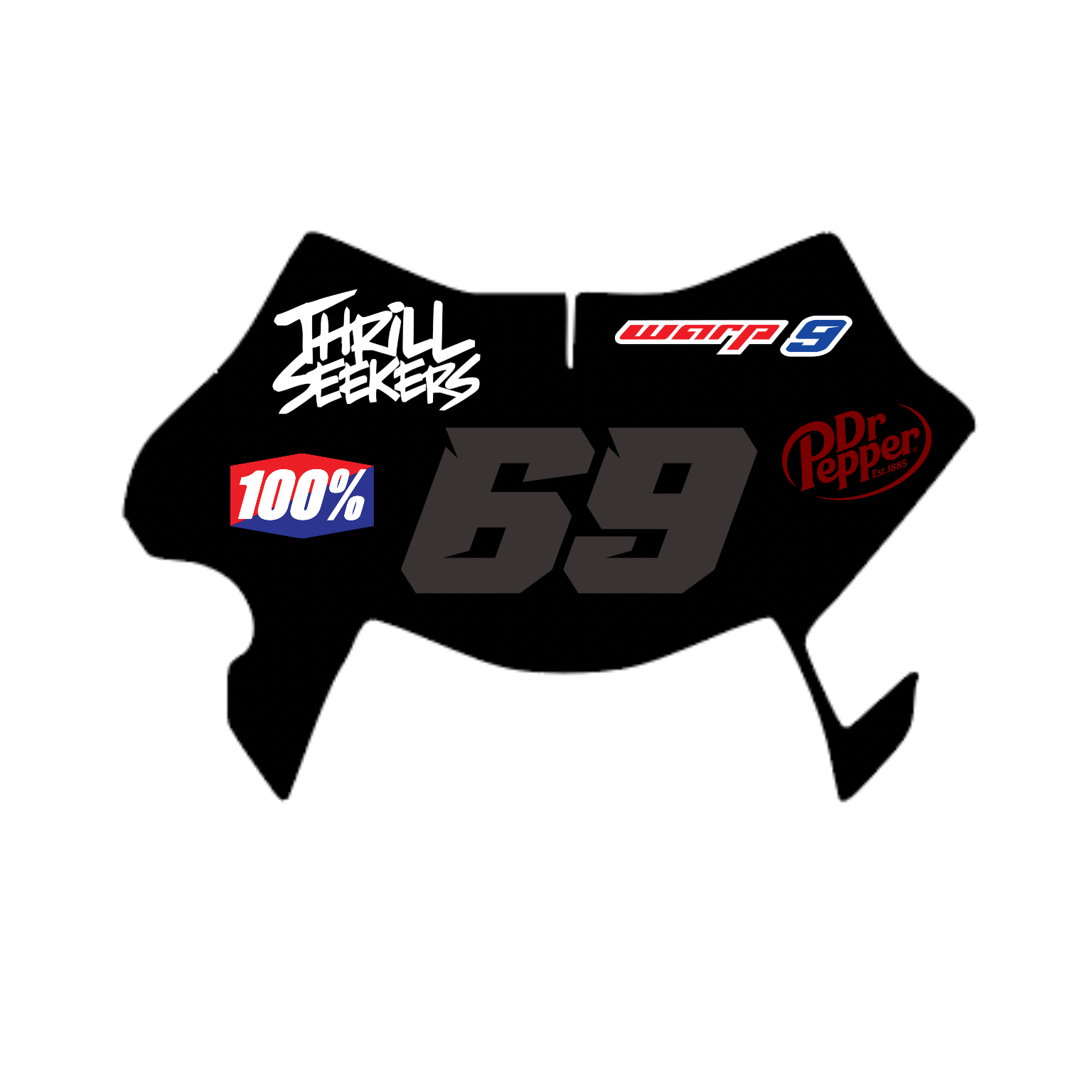 ultra bee front plate – Wheelie Gang